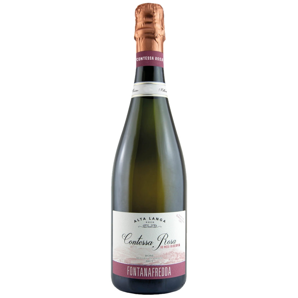 FONTANAFREDDA CONTESSA ROSA ROSÈ BRUT RISERVA 60 MESI ALTA LANGA DOCG ...