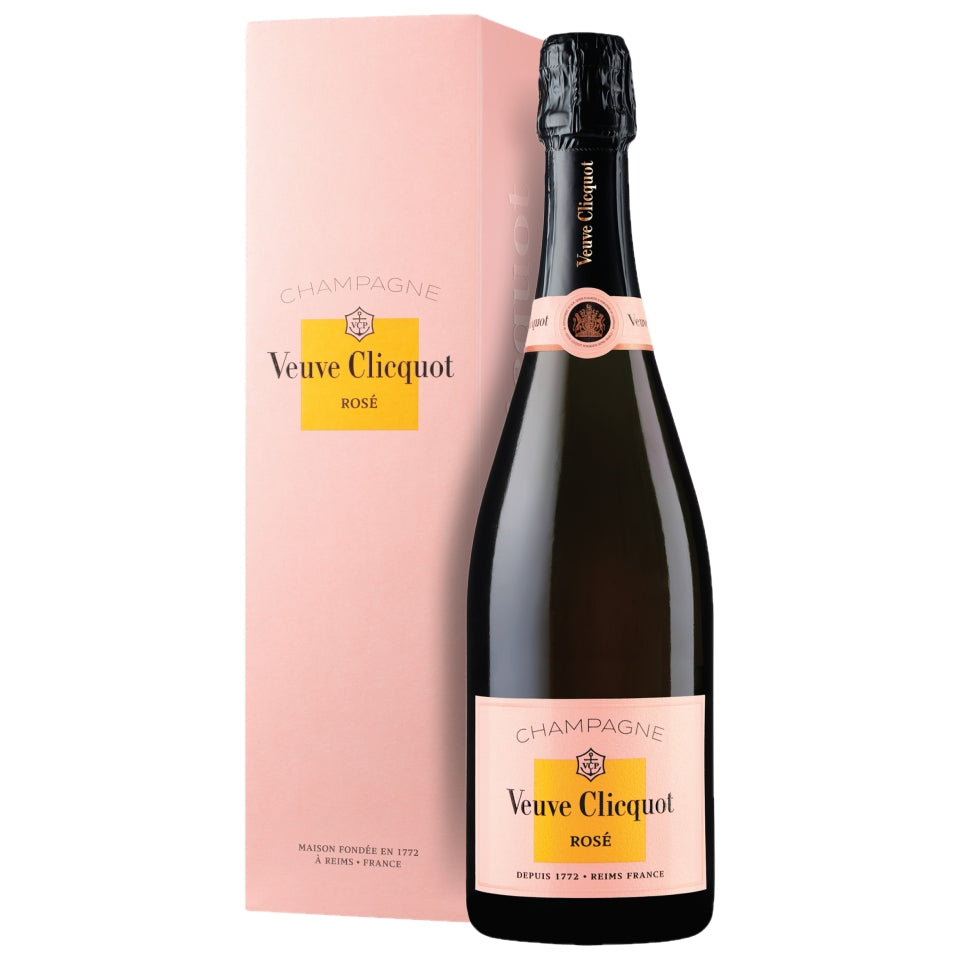 VEUVE CLICQUOT CHAMPAGNE ROSE' CON ASTUCCIO 750mℓ – Furordivino